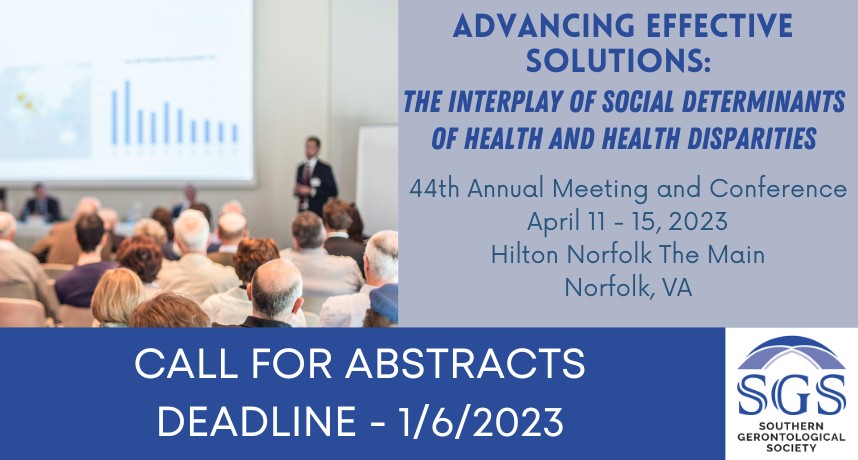 Home | Southern Gerontological Society | SGS